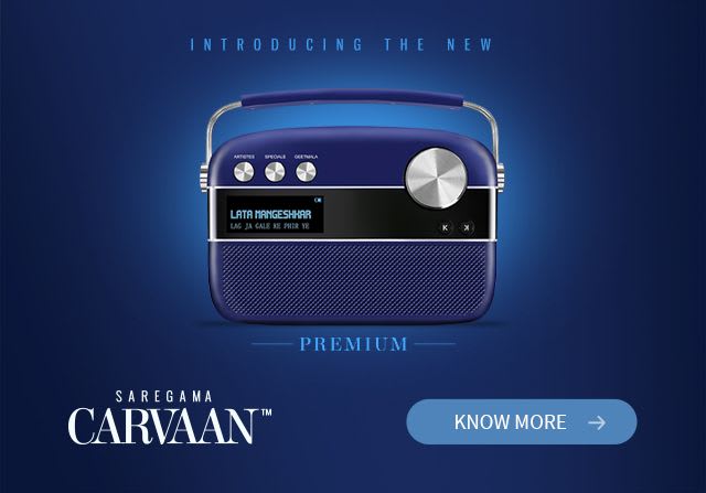 Saregama Carvaan Premium - Audio Player with Saregama Carvaan App